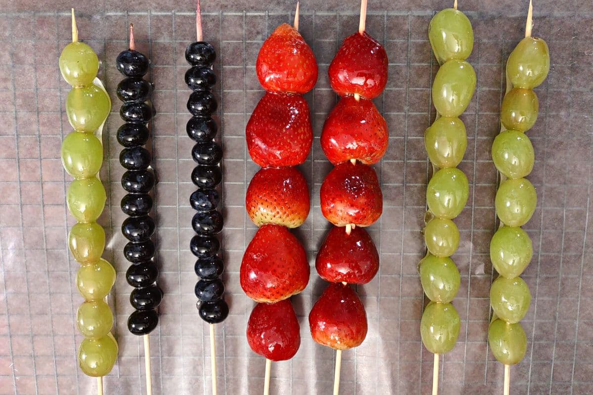 How to Make Tanghulu in the Microwave - Easy Candied Fruit! - Dinners ...