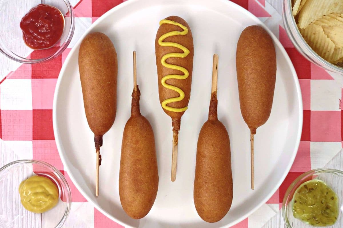 State Fair Corn Dogs in the Air Fryer: Carnival Classic! - Dinners Done ...