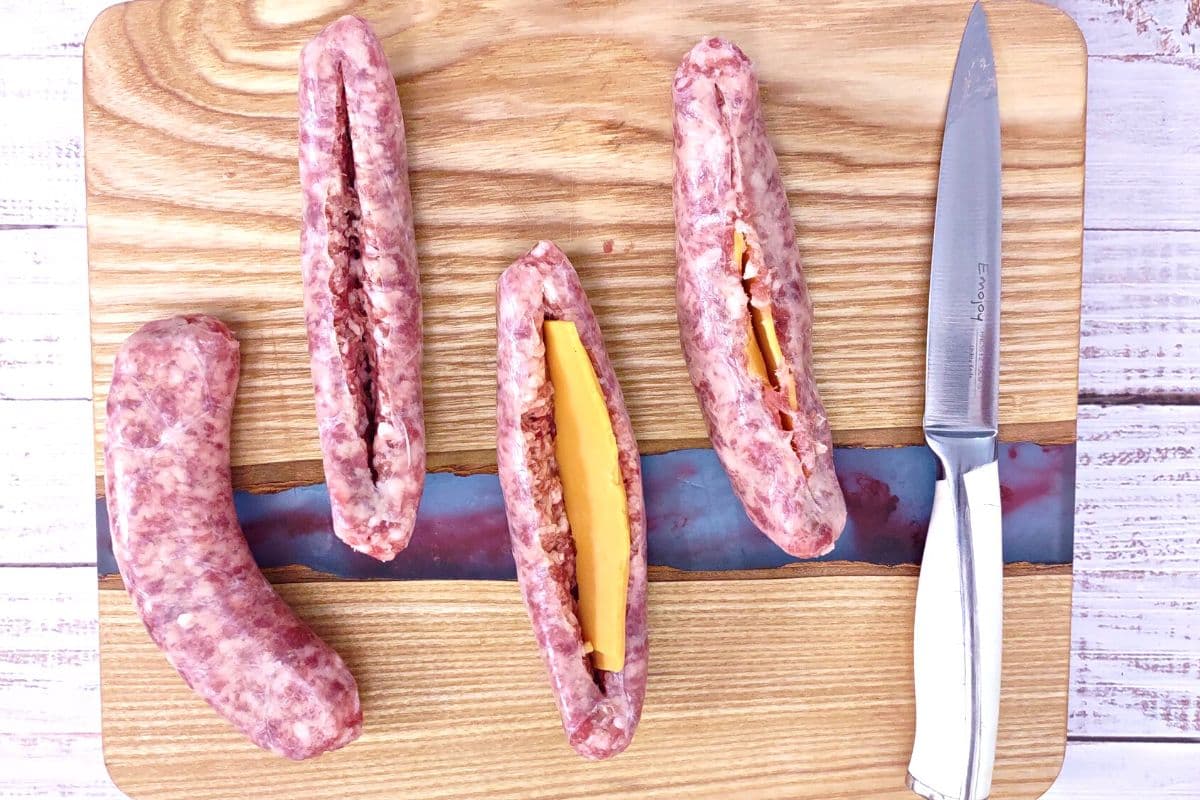 Air Fryer Bacon Wrapped Brats: Crispy and Delicious! - Dinners Done Quick