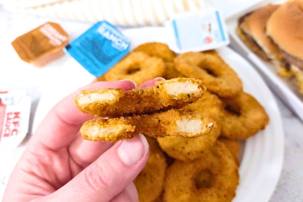 Crispy White Castle Chicken Rings With Air Fryer Magic! - Dinners Done ...