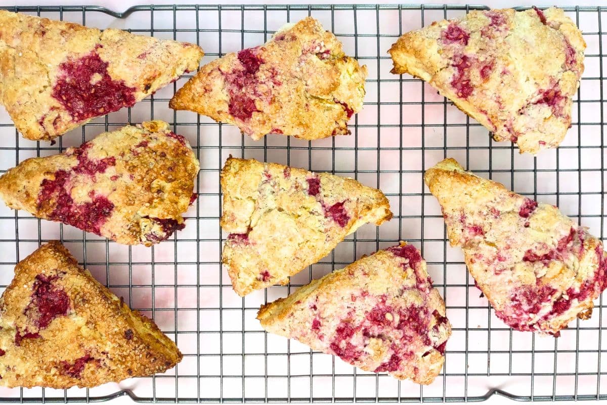 Raspberry Orange Scones You Can Make In Just 30 Minutes! - Dinners Done ...