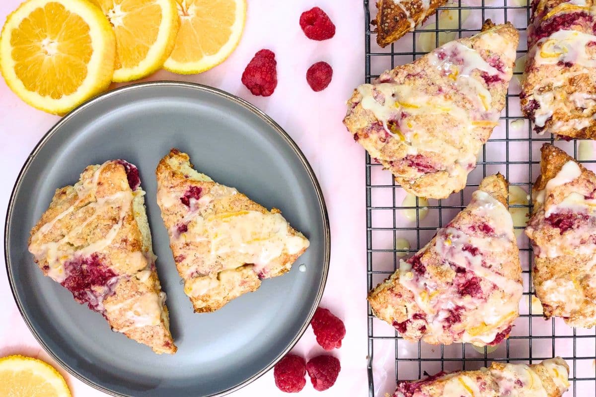 Raspberry Orange Scones You Can Make In Just 30 Minutes! - Dinners Done ...