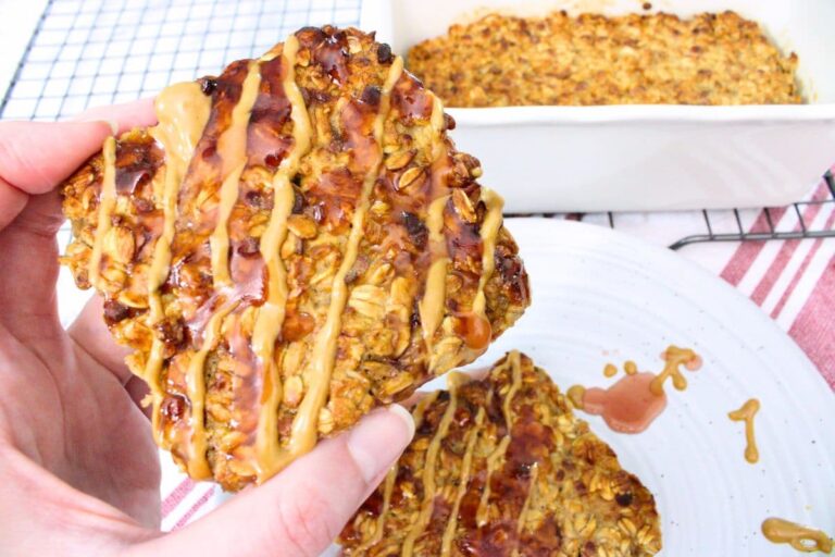 15-Minute Air Fryer Baked Oatmeal: Easy Breakfast Bars! - Dinners Done Quick