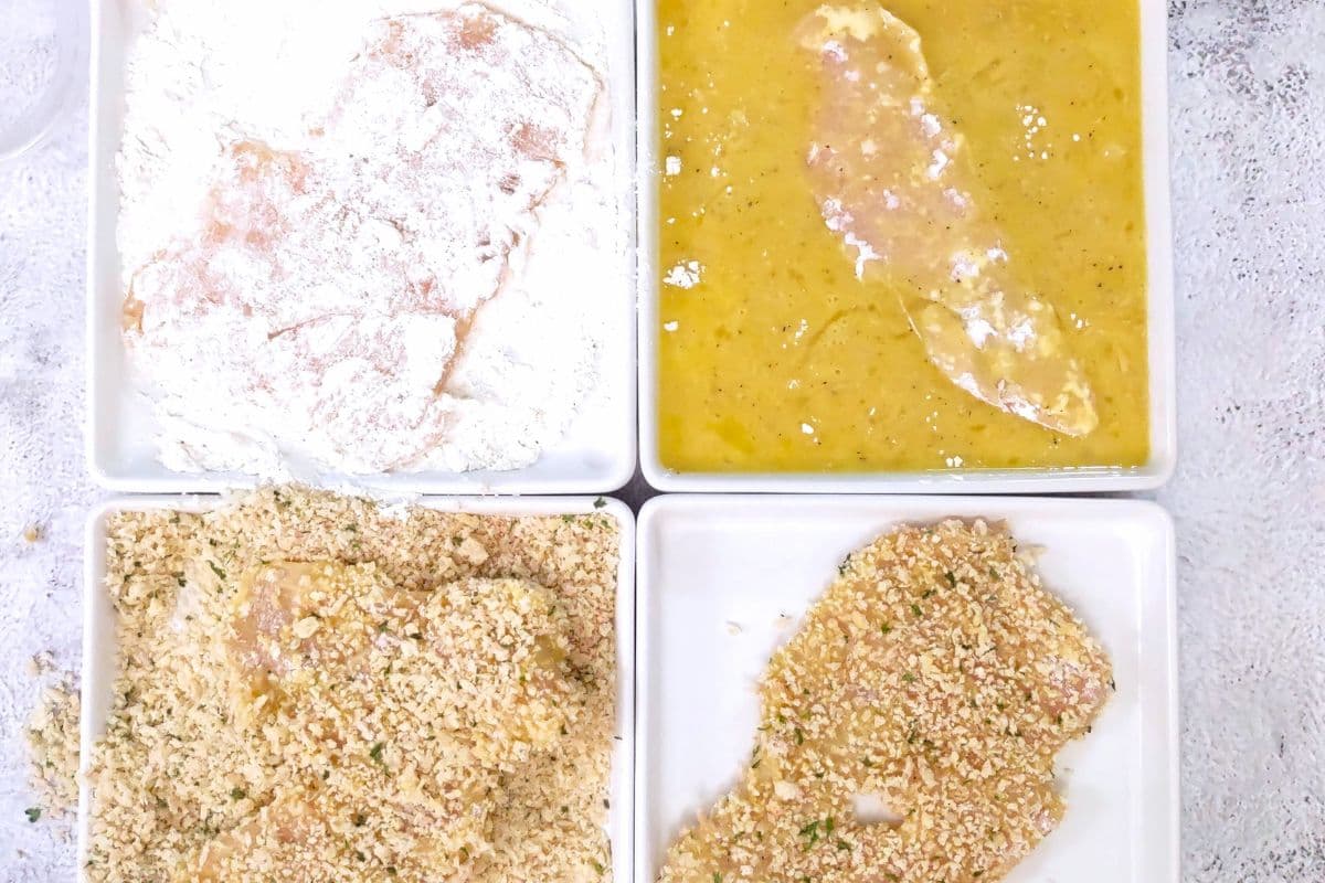 Crispy Air Fryer Chicken Schnitzel: Less Oil More Flavor! - Dinners ...