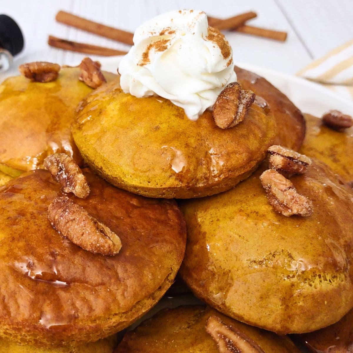 Delicious Air Fryer Pumpkin Pancakes: Fall Breakfast Favorite ...