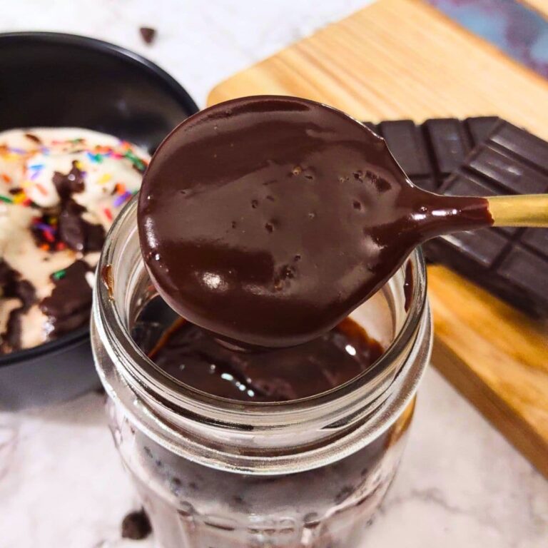 Easy Homemade Microwave Chocolate Sauce - Dinners Done Quick