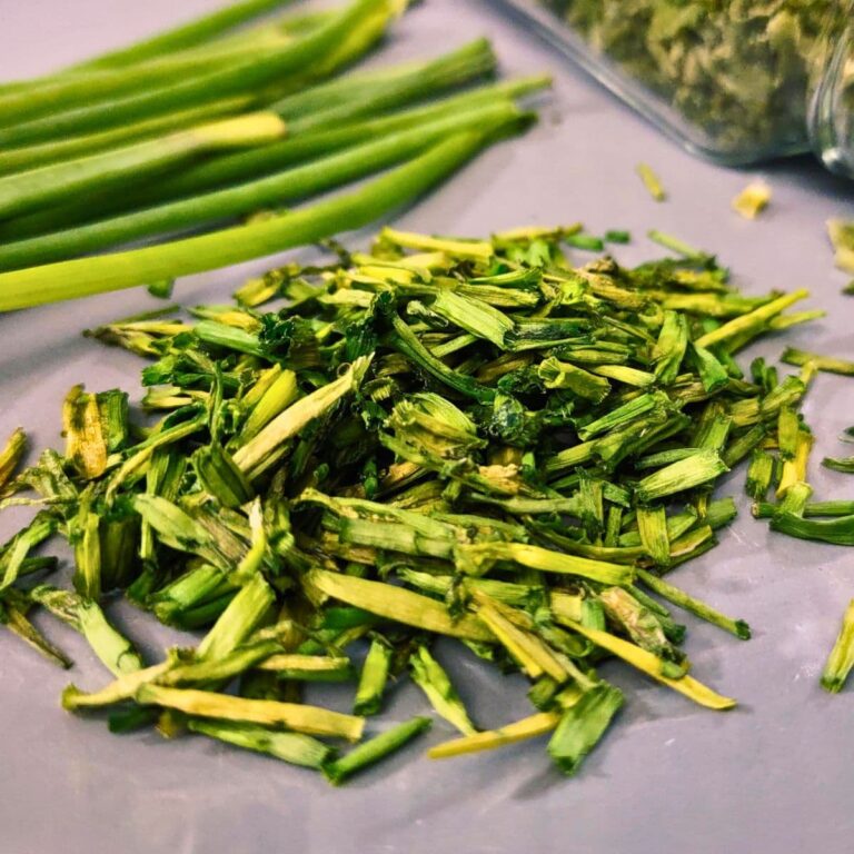 How to Dry Fresh Chives in the Microwave - Easy Guide - Dinners Done Quick