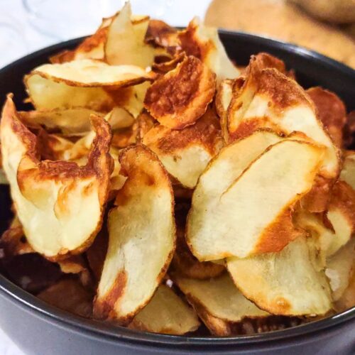 Ninja Air Fryer Potato Chips: Crispy & Addicting! - Dinners Done Quick