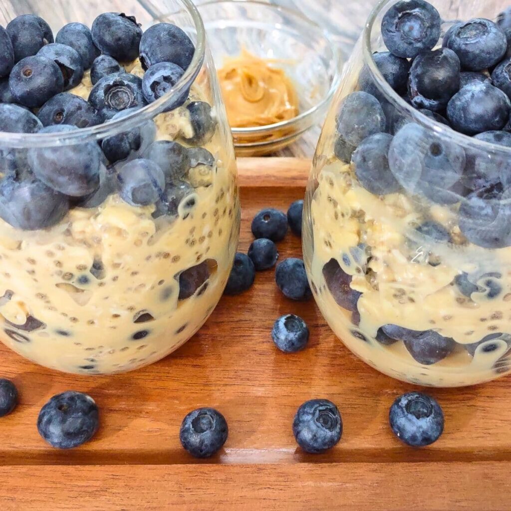 Peanut Butter Blueberry Overnight Oats: Fuel Your Morning - Dinners ...