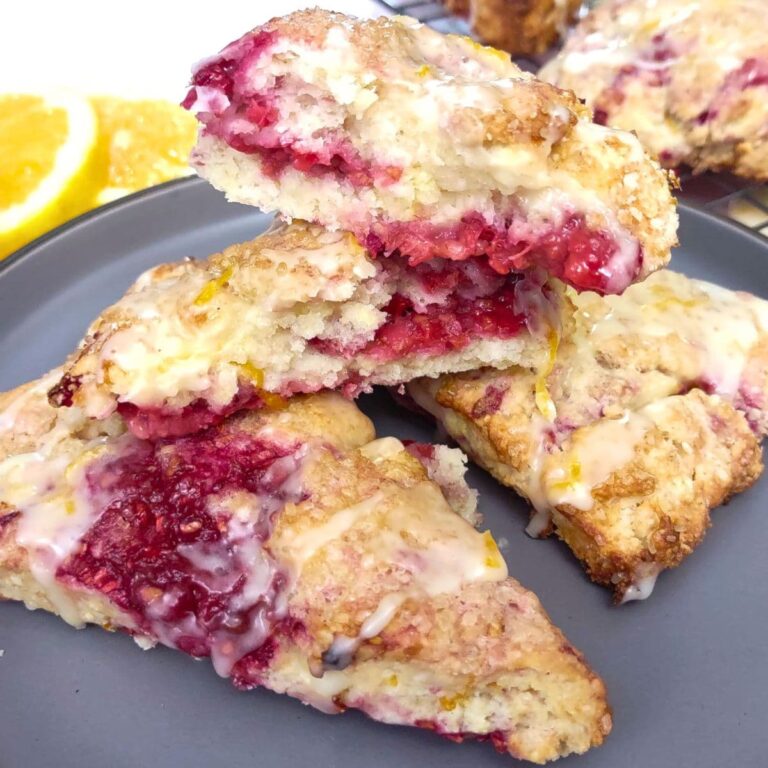Raspberry Orange Scones You Can Make In Just 30 Minutes! - Dinners Done ...