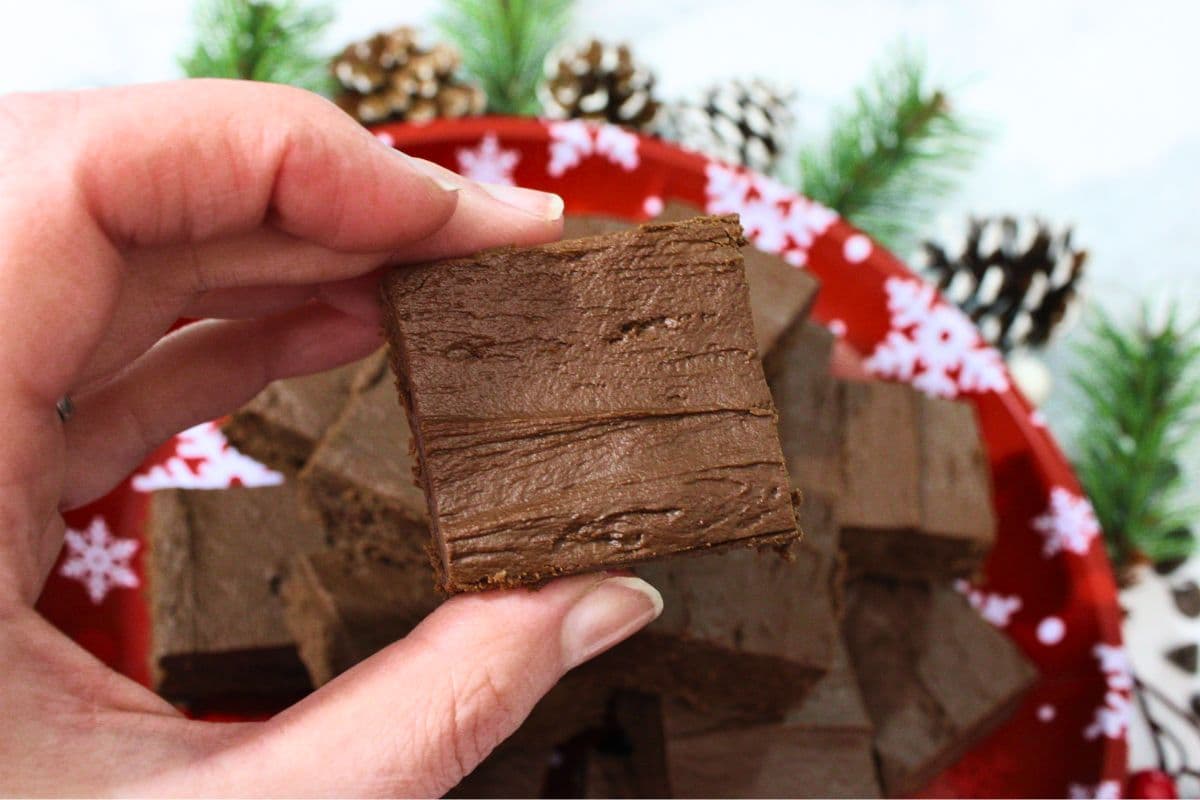 Easy 2 Ingredient Microwave Fudge: No-Fail Holiday Bliss! - Dinners ...