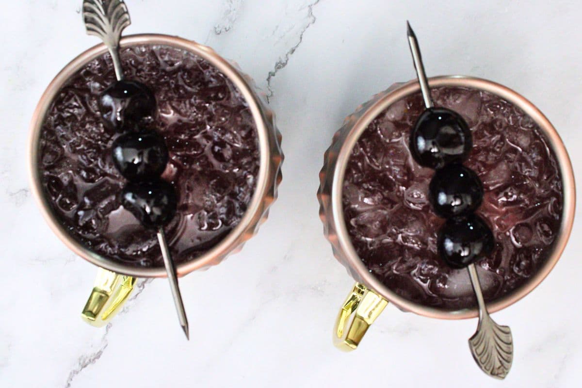 Chocolate Cherry Mule Recipe: Sweet Treat Cocktail! - Dinners Done Quick