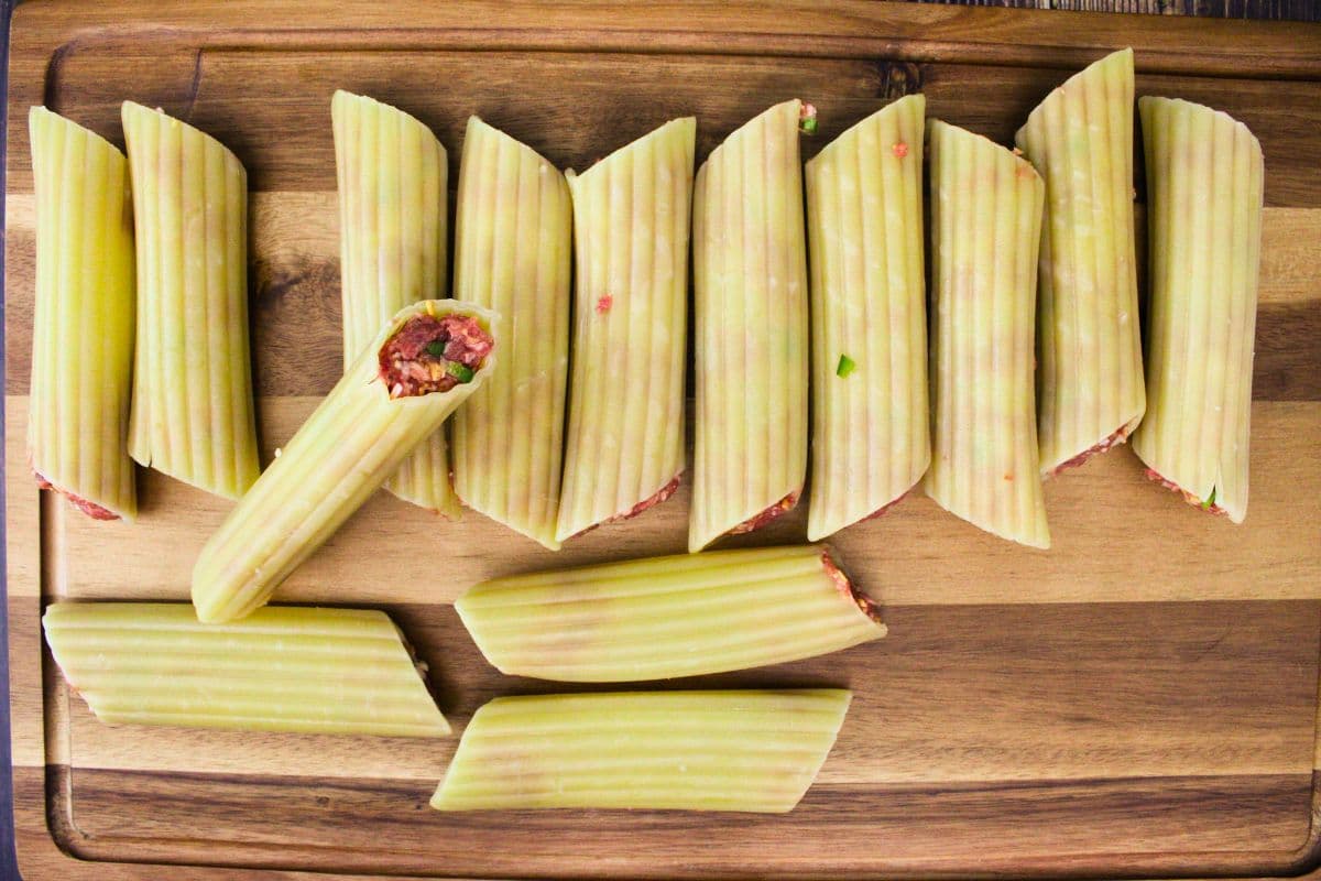 Air Fryer Shotgun Shells: Bacon Wrapped Manicotti Appetizer! - Dinners ...