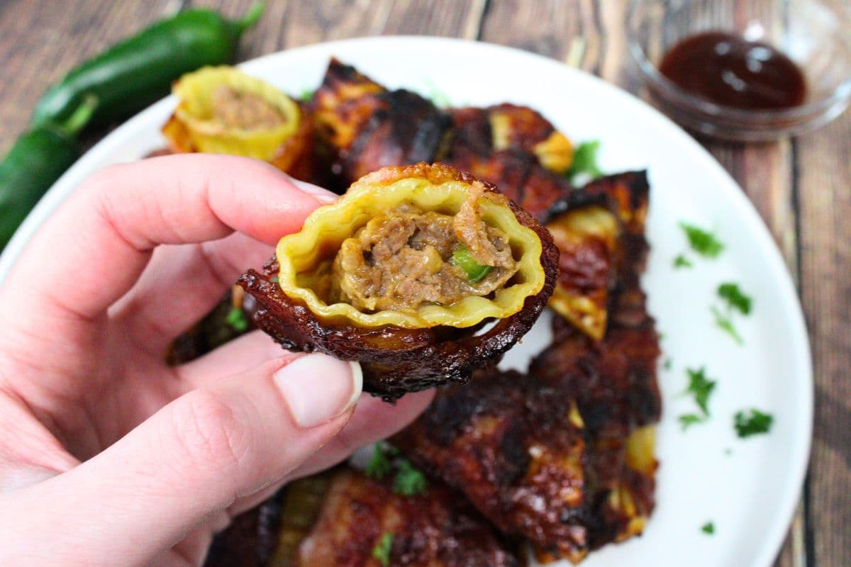 Air Fryer Shotgun Shells: Bacon Wrapped Manicotti Appetizer! - Dinners ...