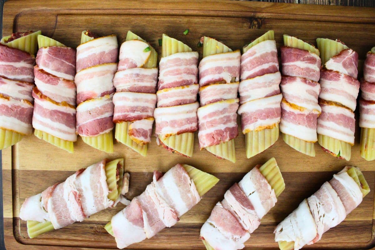Air Fryer Shotgun Shells: Bacon Wrapped Manicotti Appetizer! - Dinners ...