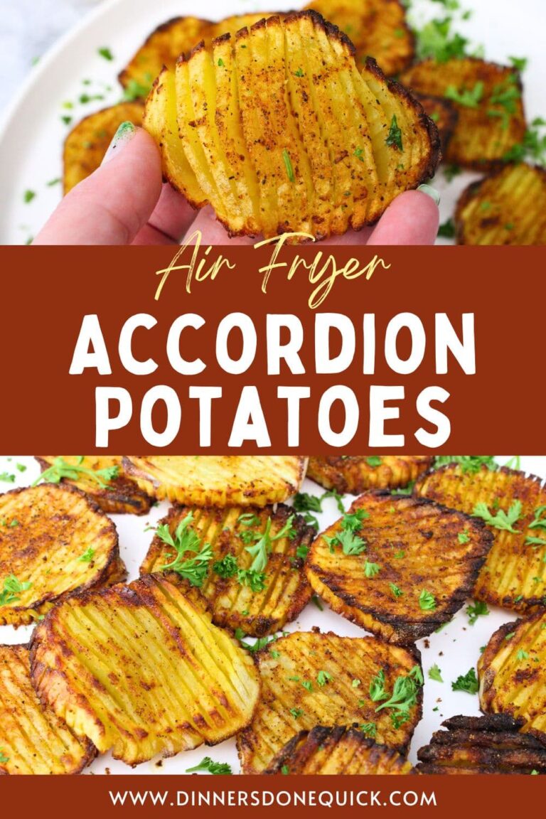 Air Fryer Accordion Potatoes: Crispy Potato Side! - Dinners Done Quick