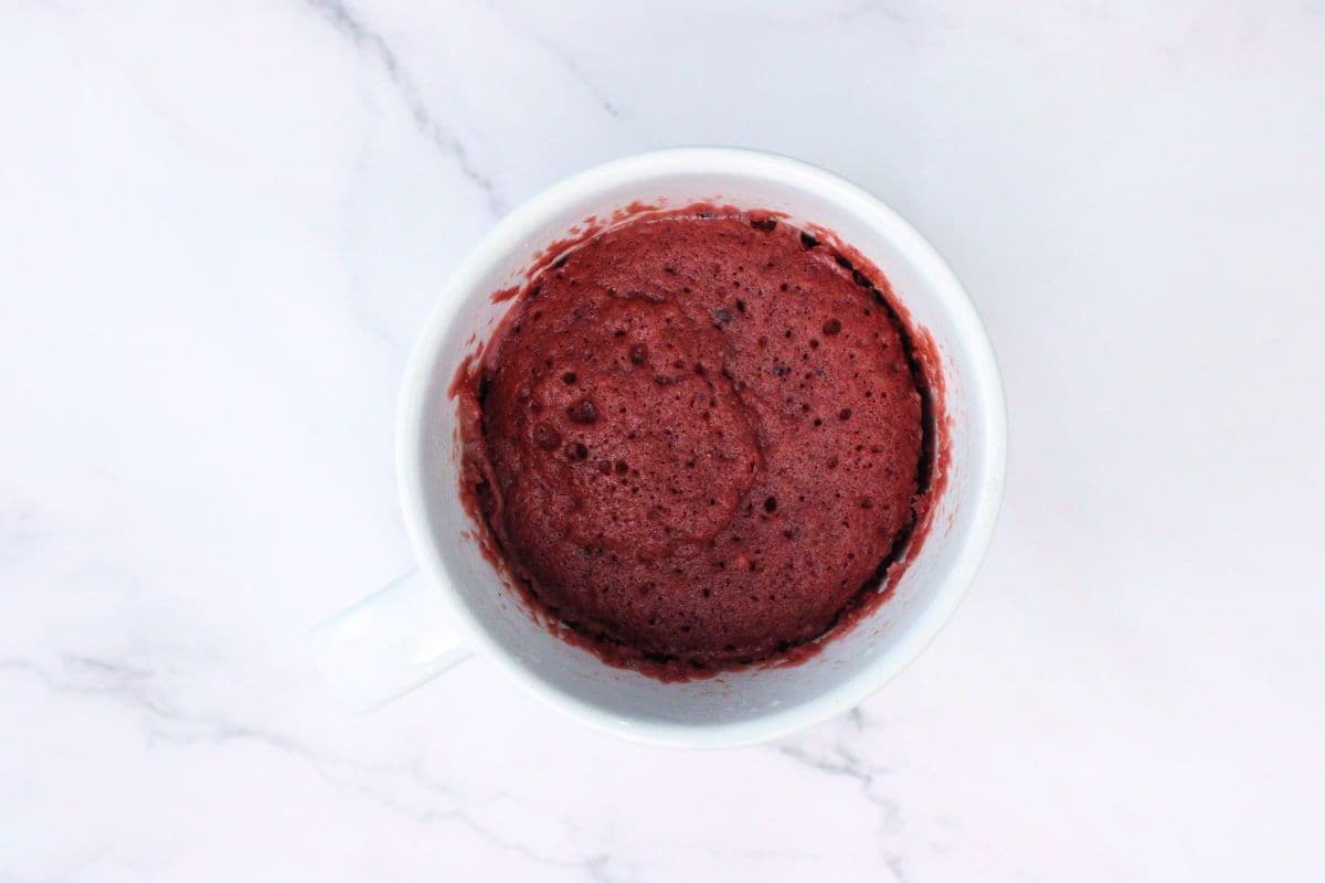Red Velvet Mug Cake: Dessert in Under 10 Minutes! - Dinners Done Quick