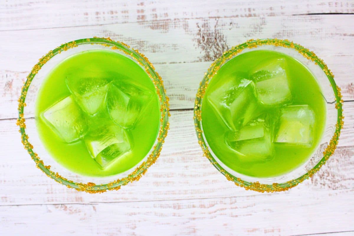 Irish Margarita: Green Shamrock Cocktail With Jameson! - Dinners Done Quick
