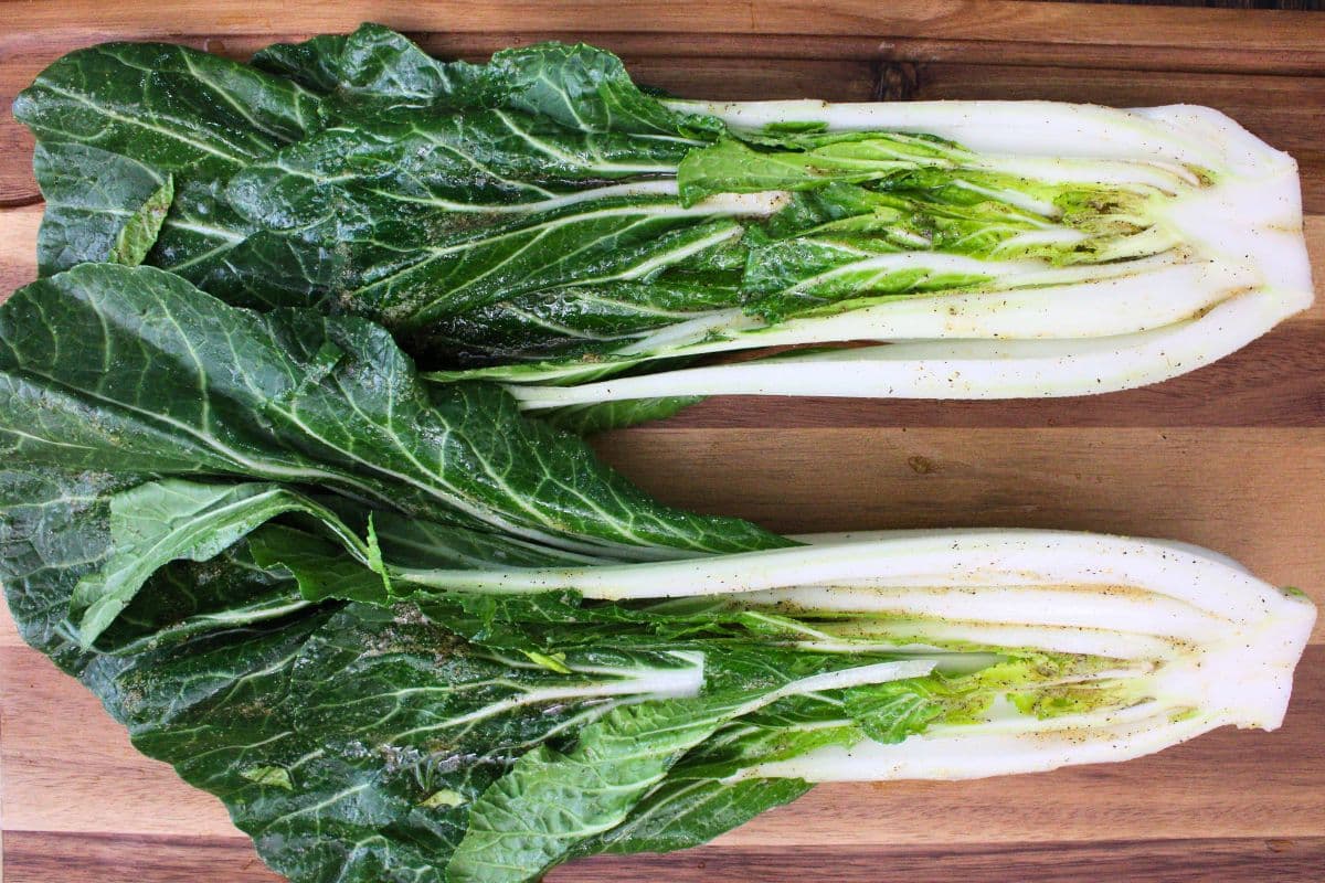 Easy Air Fryer Bok Choy With Sesame, Ginger, and Garlic - Dinners Done ...
