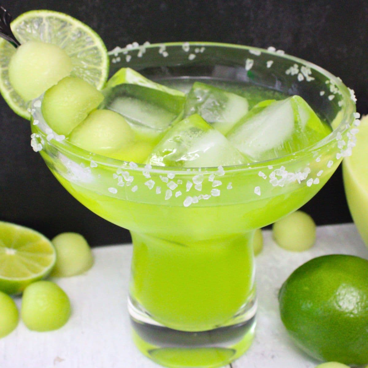 Midori Margarita: Easy Melon Tequila Cocktail! - Dinners Done Quick
