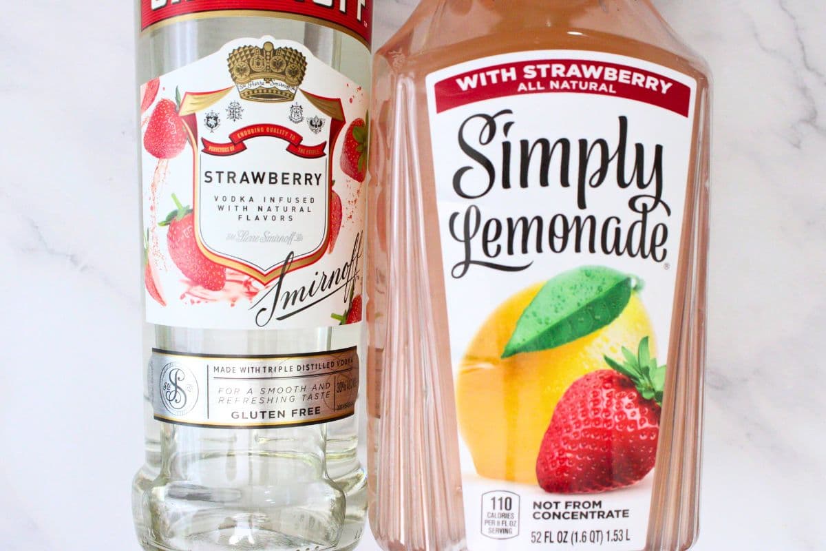 Strawberry Vodka Lemonade: Easy Summer Drink Recipe! - Dinners Done Quick