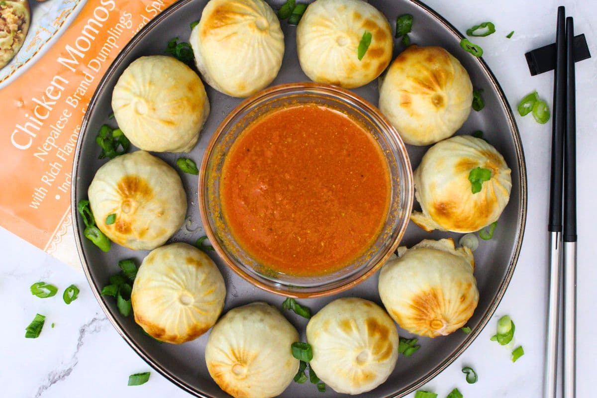Aldi Frozen Momo in the Air Fryer: Delicious Dumplings! - Dinners Done ...