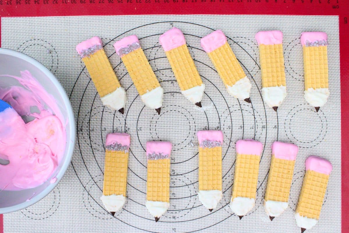 Pencil Wafer Cookies: Fun Back to School Recipe! - Dinners Done Quick