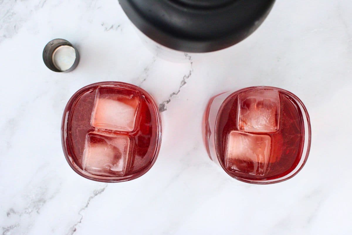 Crown Royal Flush: Crown Peach and Cranberry Drink - Dinners Done Quick