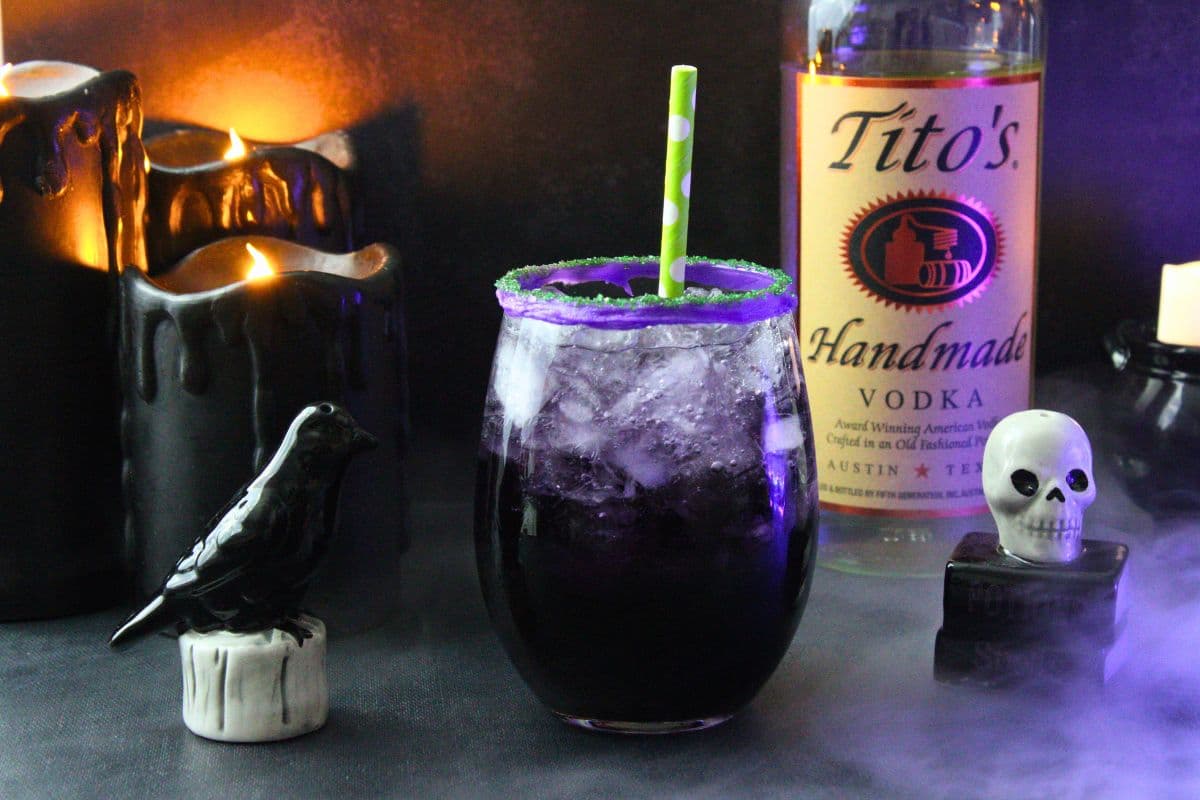 Drunk Witch Cocktail: A Witches Brew For Halloween! - Dinners Done Quick