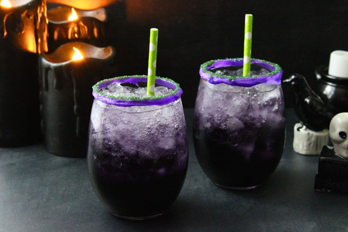 Drunk Witch Cocktail: A Witches Brew For Halloween! - Dinners Done Quick