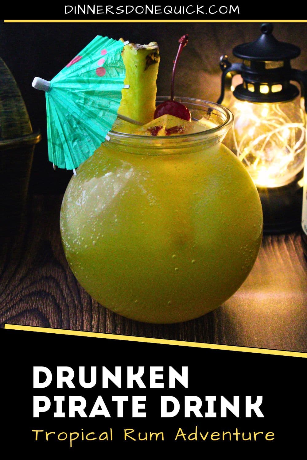 Drunken Pirate Drink: Easy Rum Punch Recipe! - Dinners Done Quick