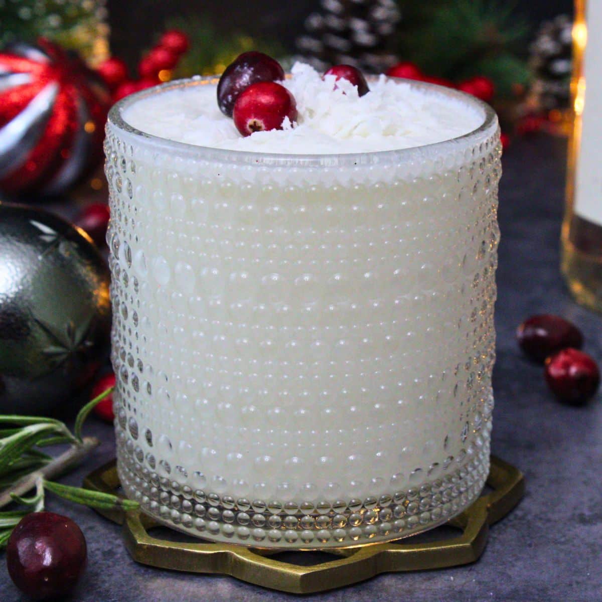 Easy White Christmas Punch With Rum: Holiday Party Drink! - Dinners ...
