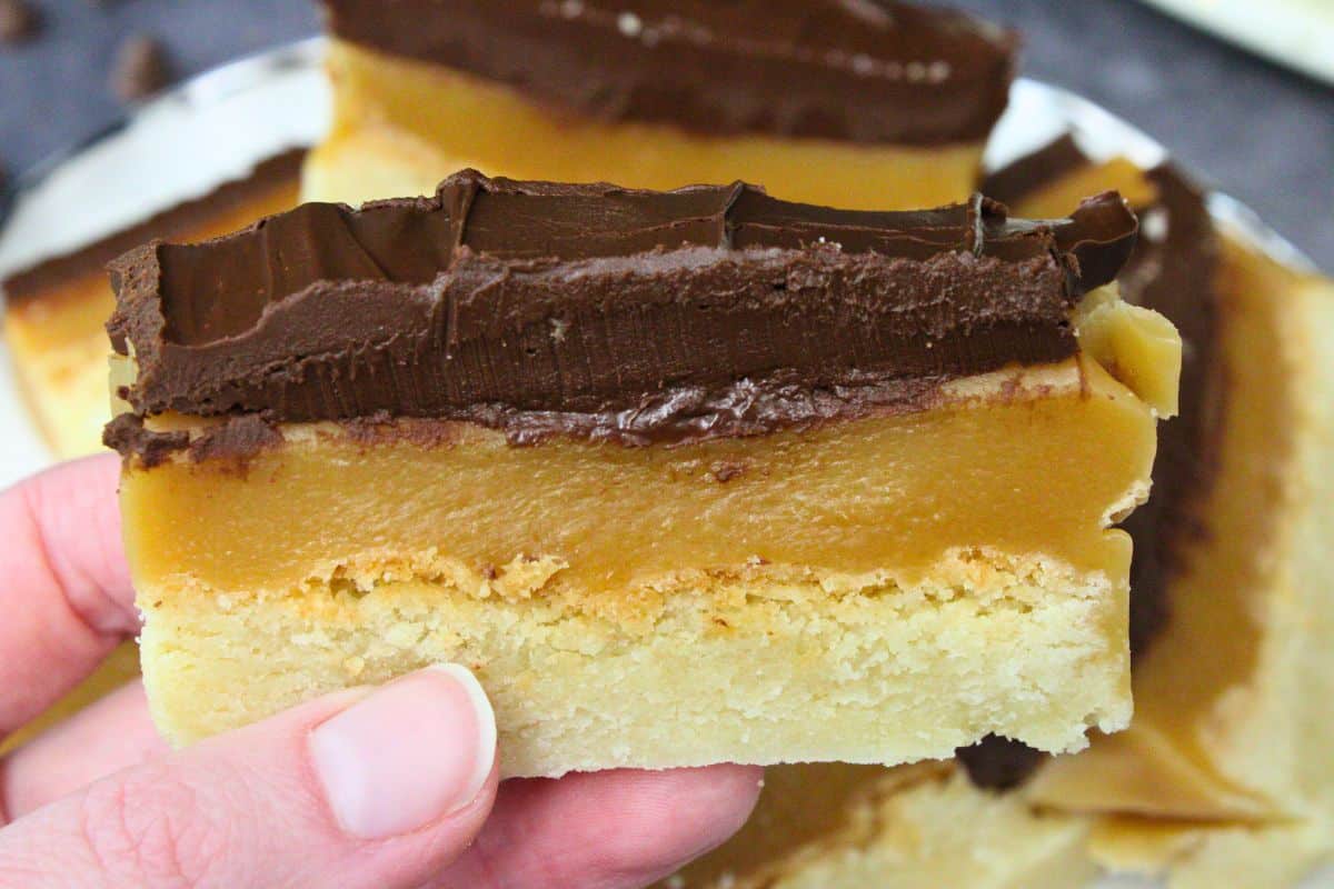 Air Fryer Millionaire Shortbread (Caramel Slice) Recipe - Dinners Done ...