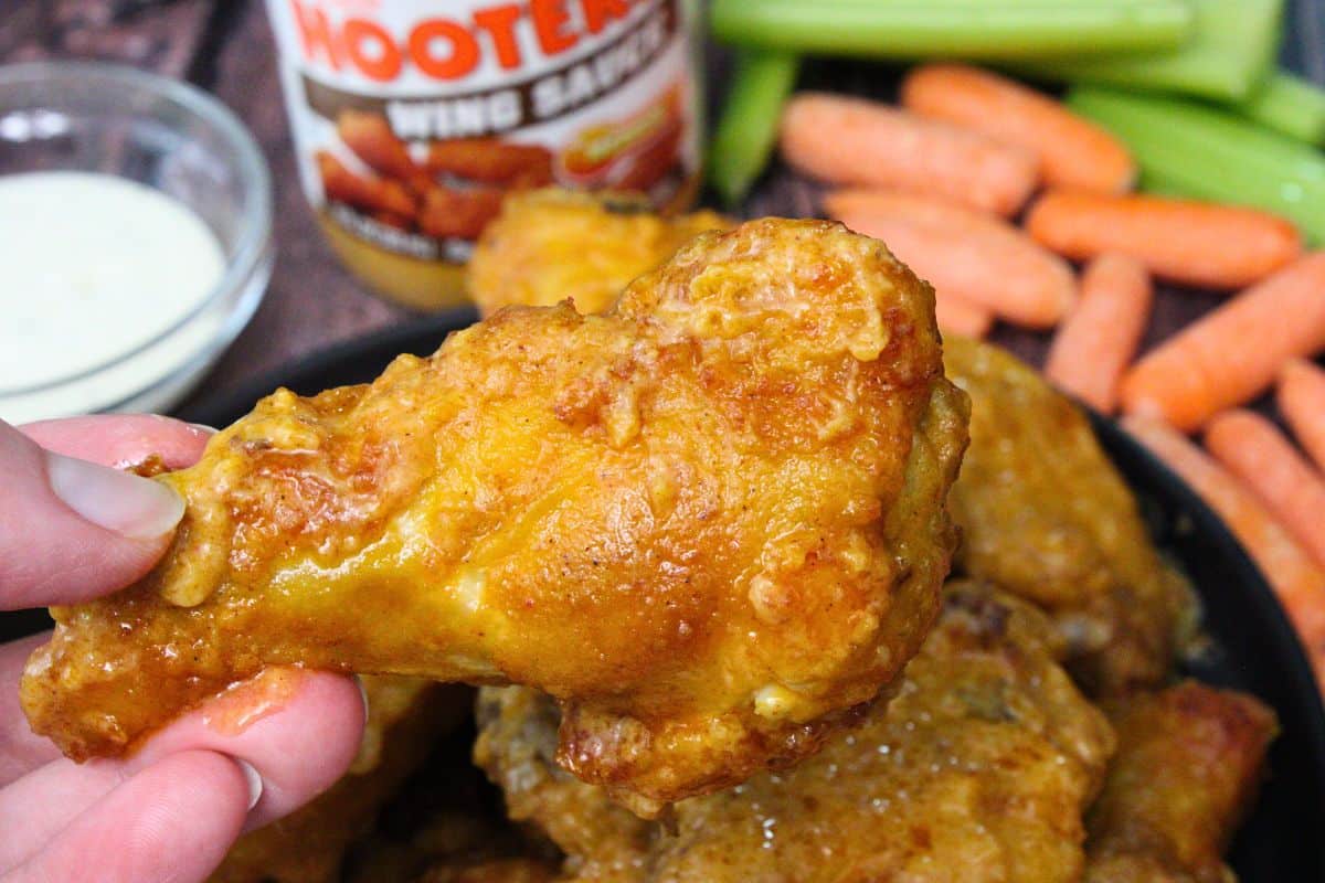 Air Fryer Hooters Wings: Delicious Copycat Recipe! - Dinners Done Quick