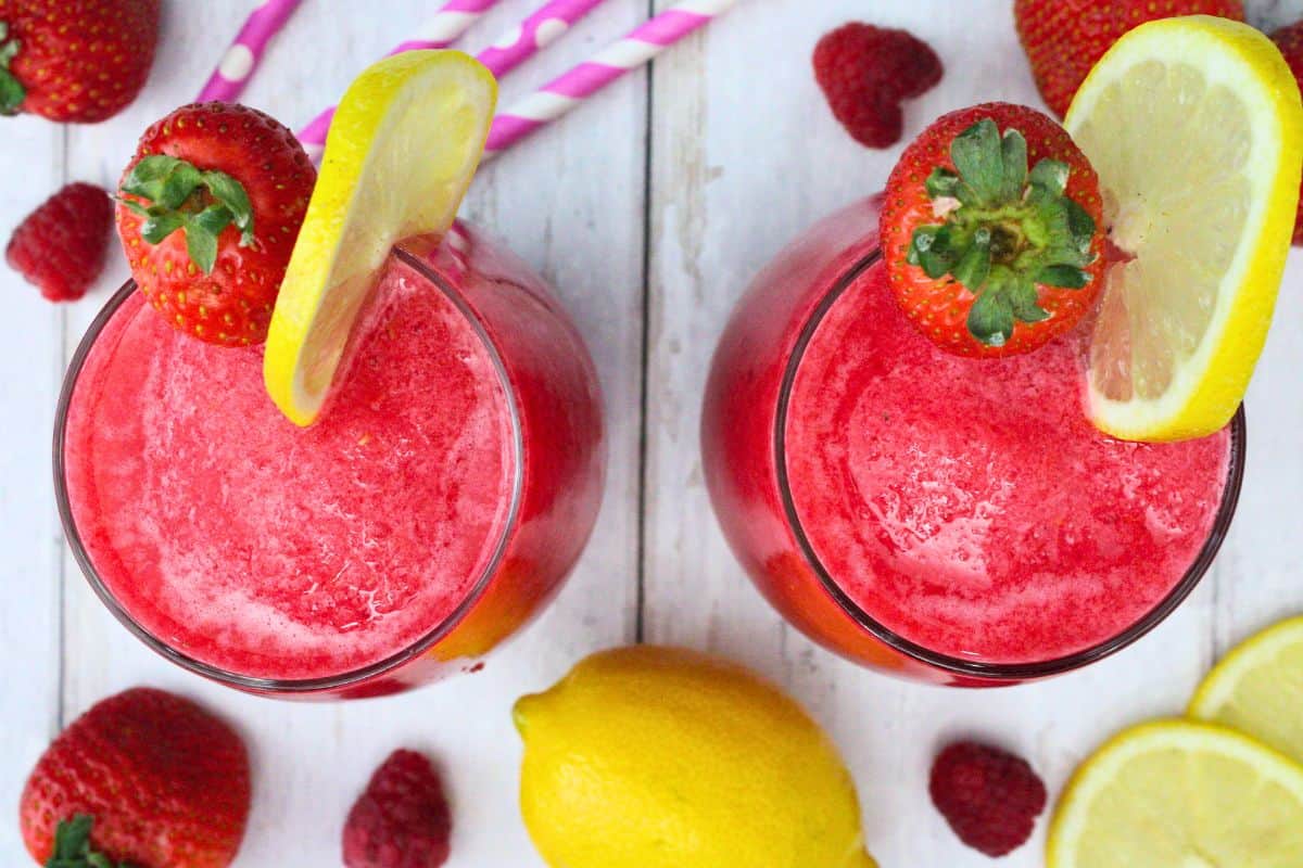 Pink Whitney Slushie: Frozen Pink Lemonade Cocktail! - Dinners Done Quick