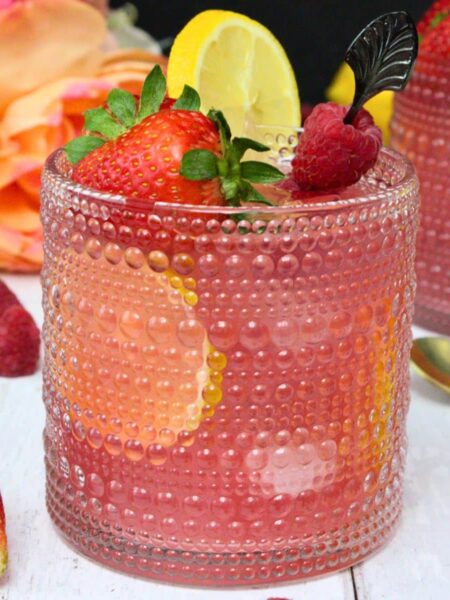 Pink Lemon Drop Martini With Pink Whitney Vodka - Dinners Done Quick