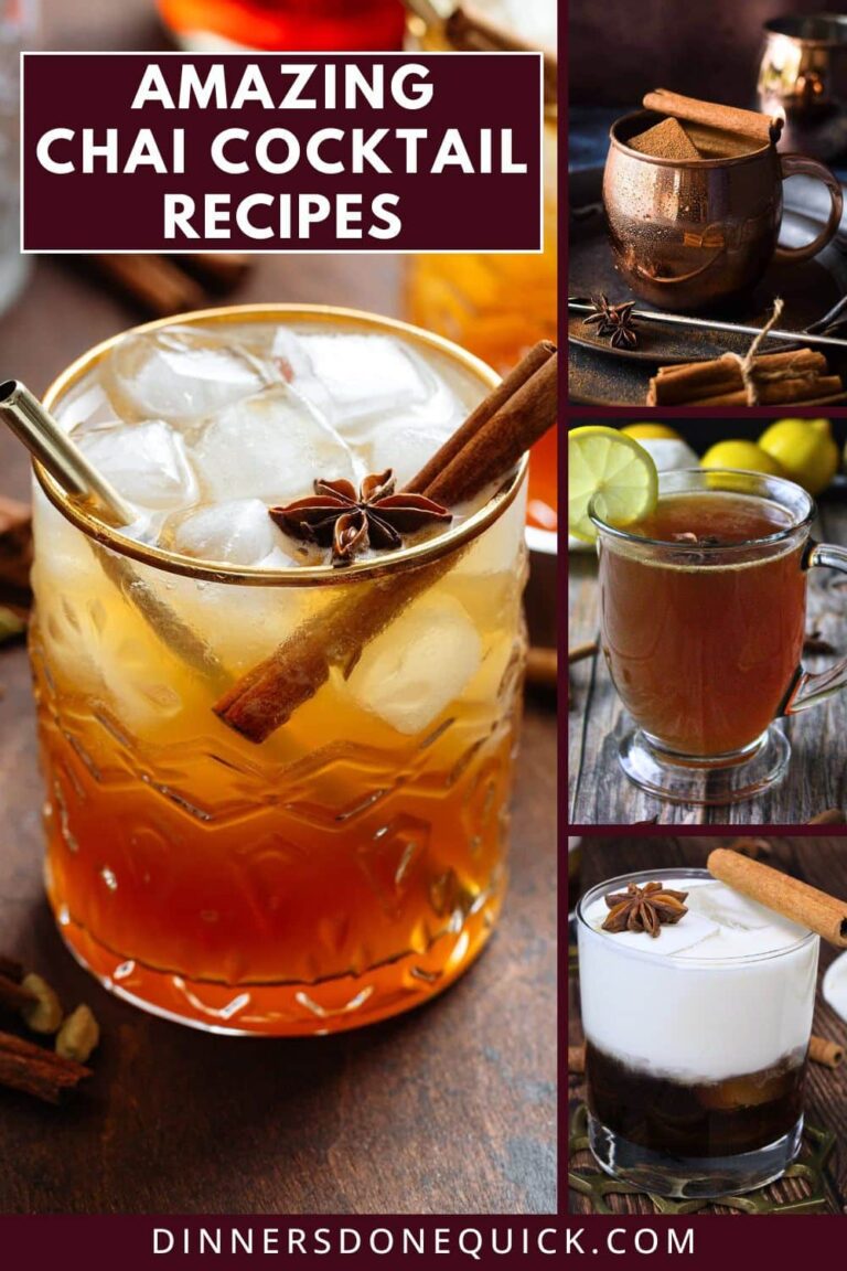 Chai Cocktails: 9 Recipes For Warming Spiced Sips! - Dinners Done Quick