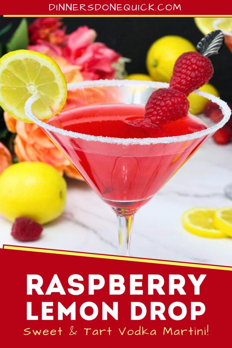 Raspberry Lemon Drop: Cheesecake Factory Copycat! - Dinners Done Quick