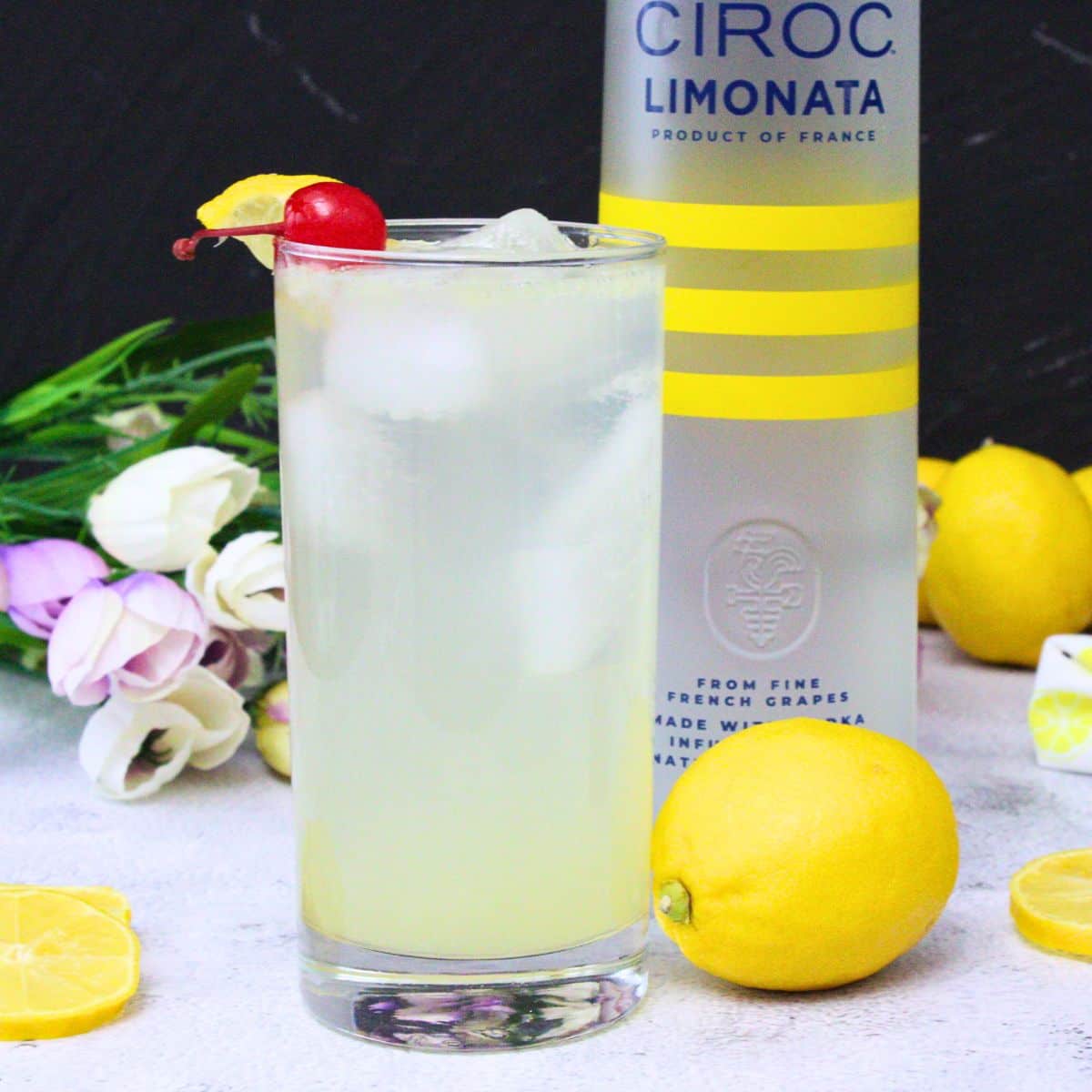 Lemon Vodka Collins: Easy Refreshing Summer Cocktail! - Dinners Done Quick