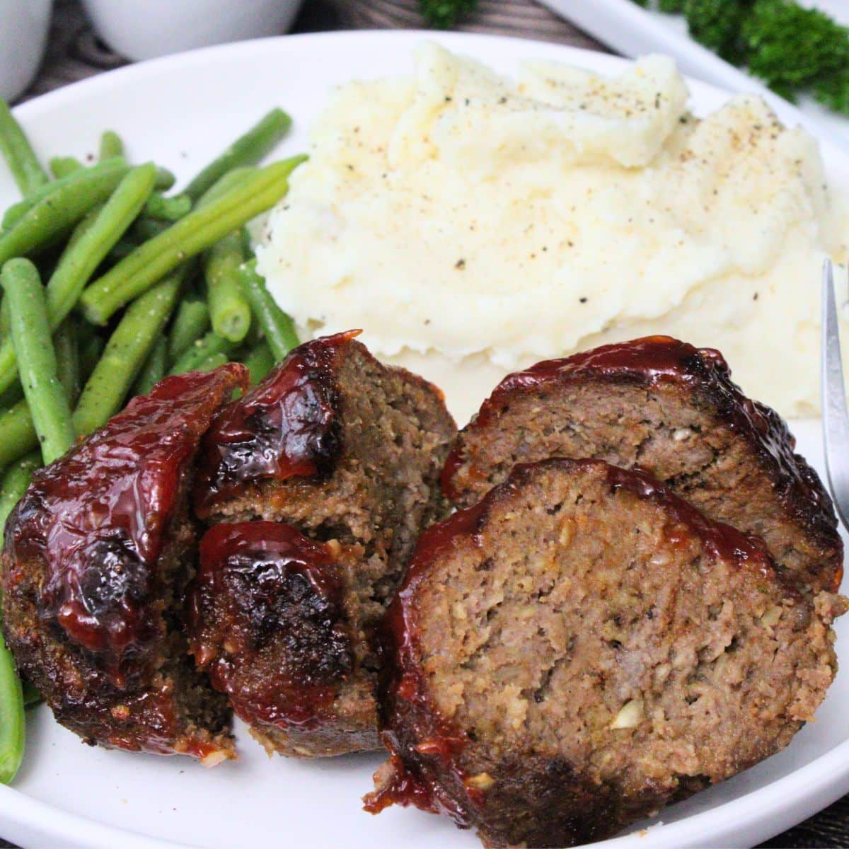 Mini Meatloaf With Hot Honey Glaze: Air Fryer or Oven! - Dinners Done Quick