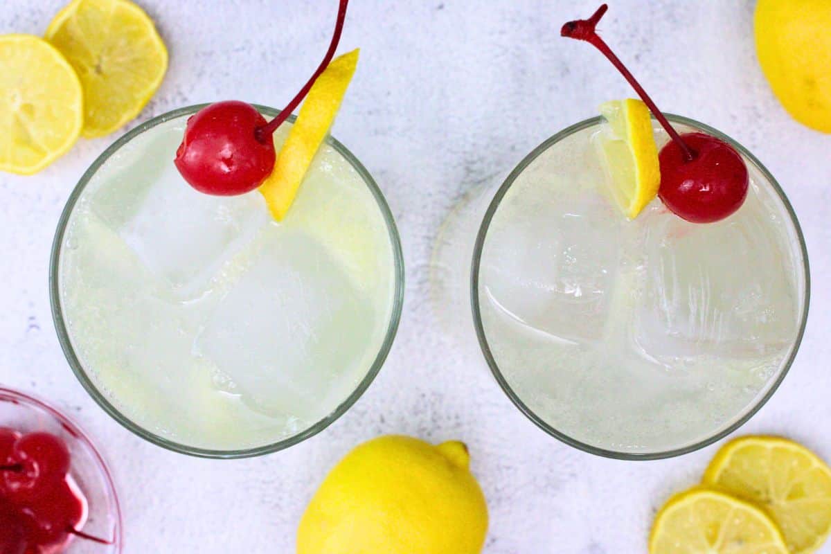 Lemon Vodka Collins: Easy Refreshing Summer Cocktail! - Dinners Done Quick