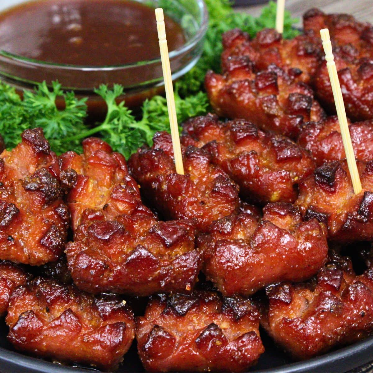 Hot Dog Pinecones: Fun BBQ Snack in the Air Fryer! - Dinners Done Quick