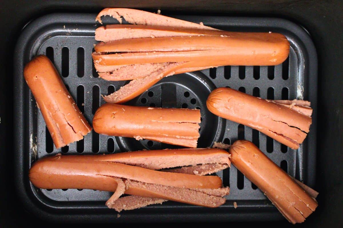 Octopus Hot Dogs: Air Fryer Kid Friendly Recipe! - Dinners Done Quick
