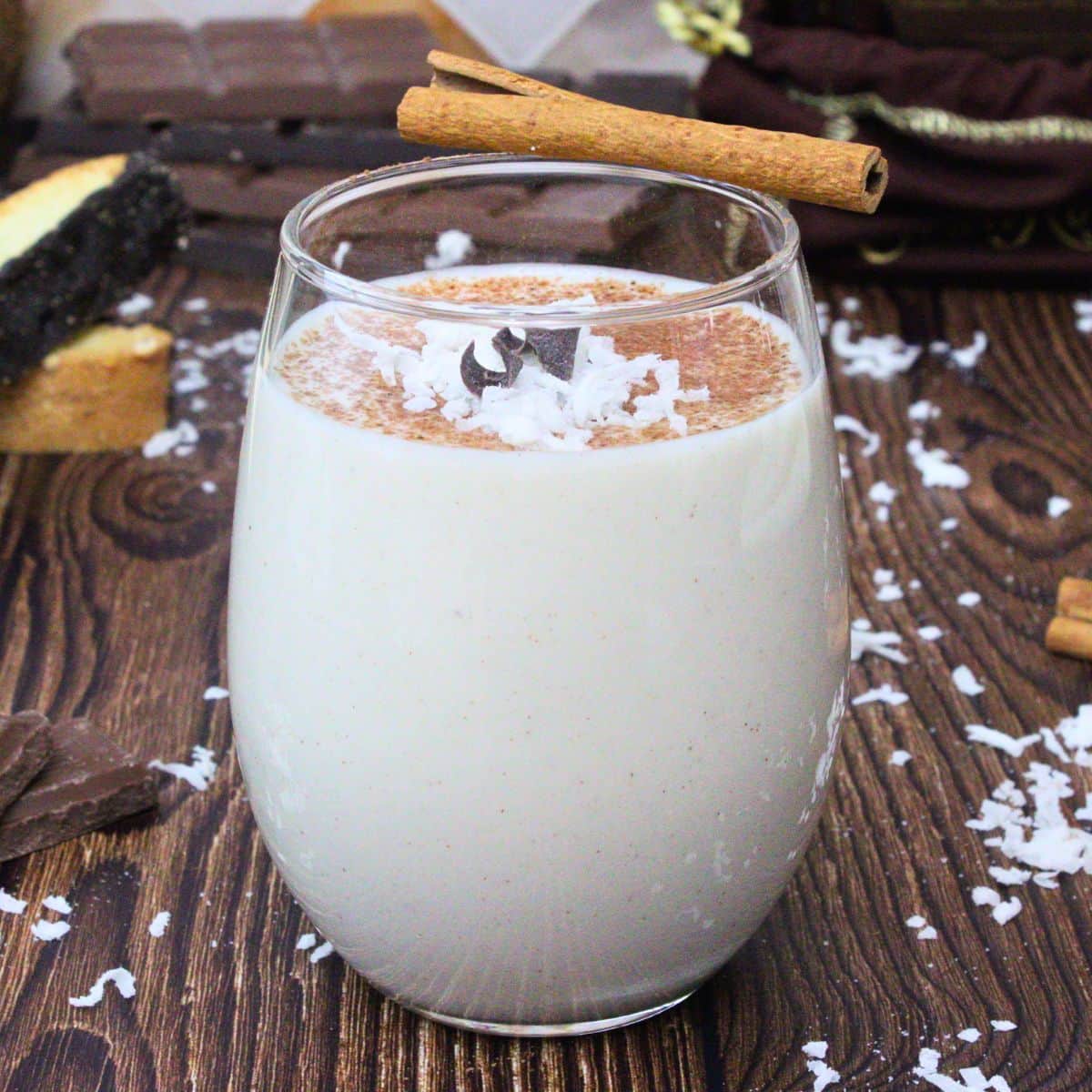 Chocolate Coquito: Puerto Rican Cocktail With Crown Royal - Dinners ...