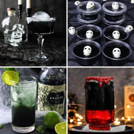 11 Black Cocktails: Gothic, Moody, and Halloween-Ready! - Dinners Done ...