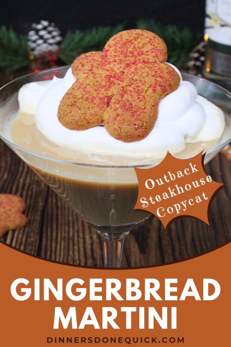 Gingerbread Martini: Outback Steakhouse Holiday Copycat! - Dinners Done ...