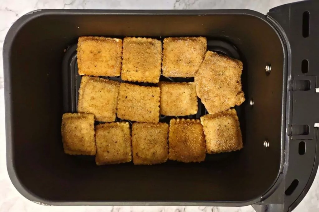 Frozen Toasted Ravioli Air Fryer Recipe (Celentano) - Dinners Done Quick