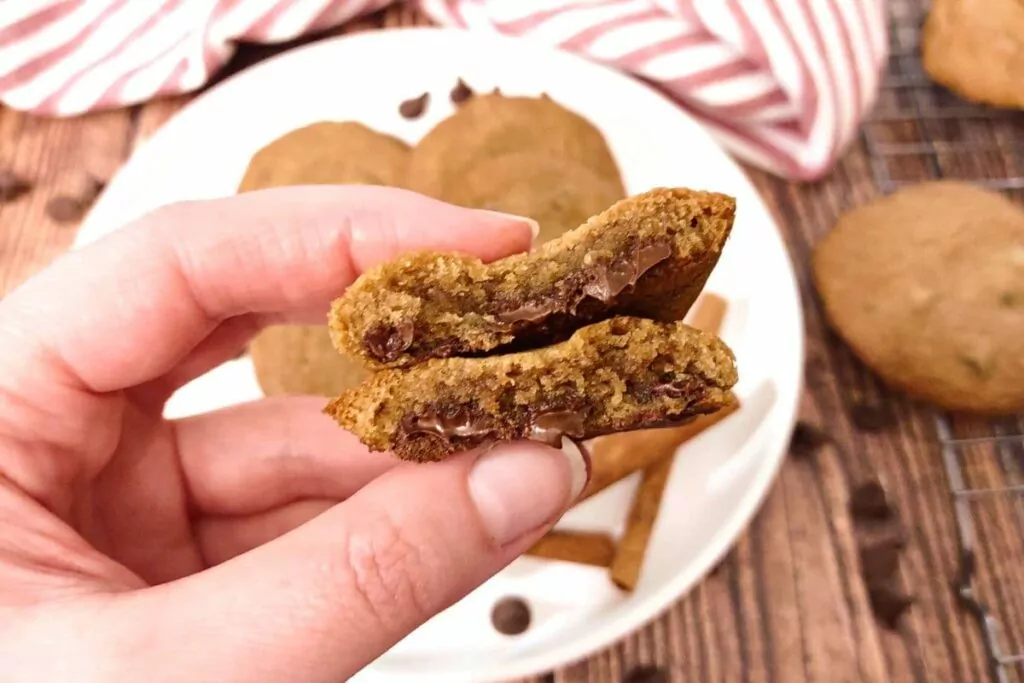 Easy Cinnamon Chocolate Chip Cookies (Air Fryer or Oven) - Dinners Done ...