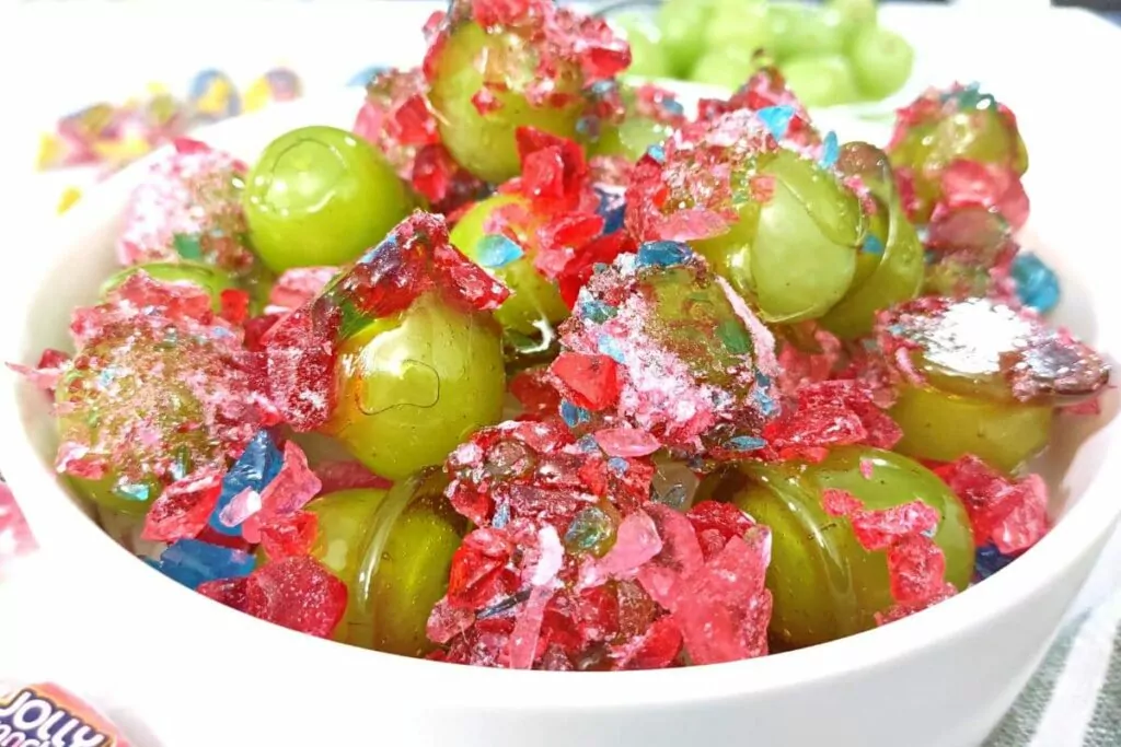 How to Make Jolly Rancher Grapes with Microwave Magic - Dinners Done Quick
