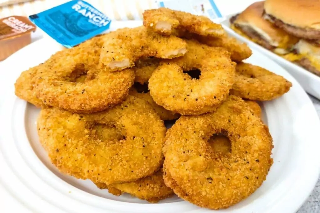 Crispy White Castle Chicken Rings with Air Fryer Magic! - Dinners Done ...